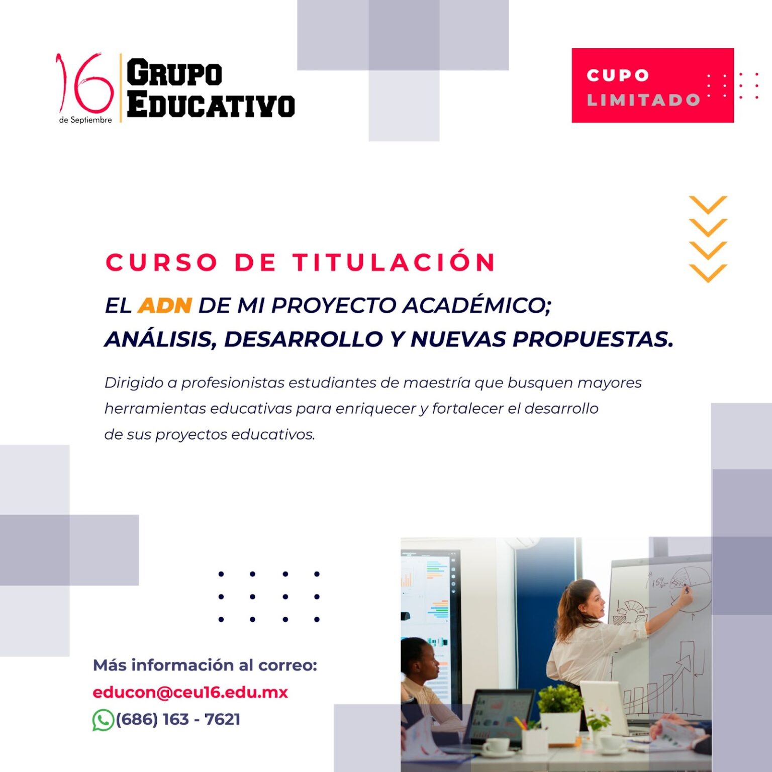 Titulación – Grupo Educativo 16 de Septiembre